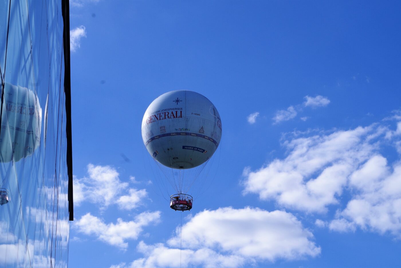 Ballon Generali de Paris – Vue sur Paris à 150 mètres d'altitude