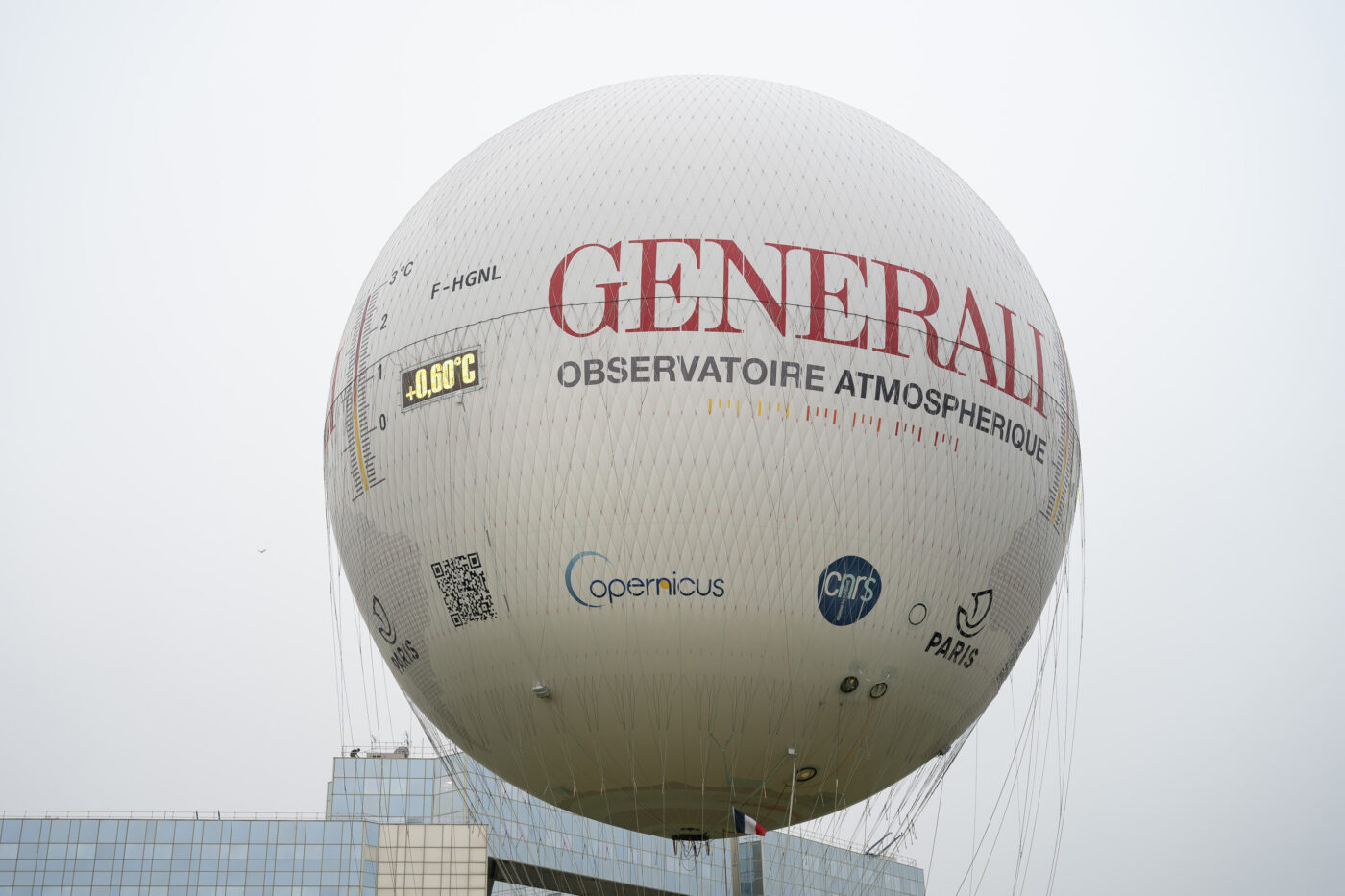 Flying laboratory – Ballon Generali de Paris