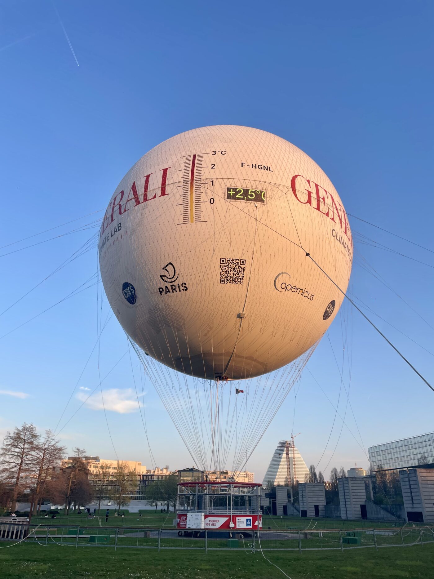 Flying laboratory – Ballon Generali de Paris